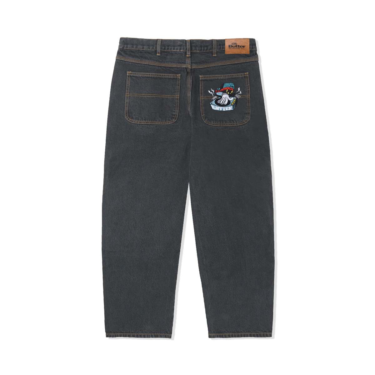 Butter Goods Spinner Denim Jeans - Faded Black | Garmentory