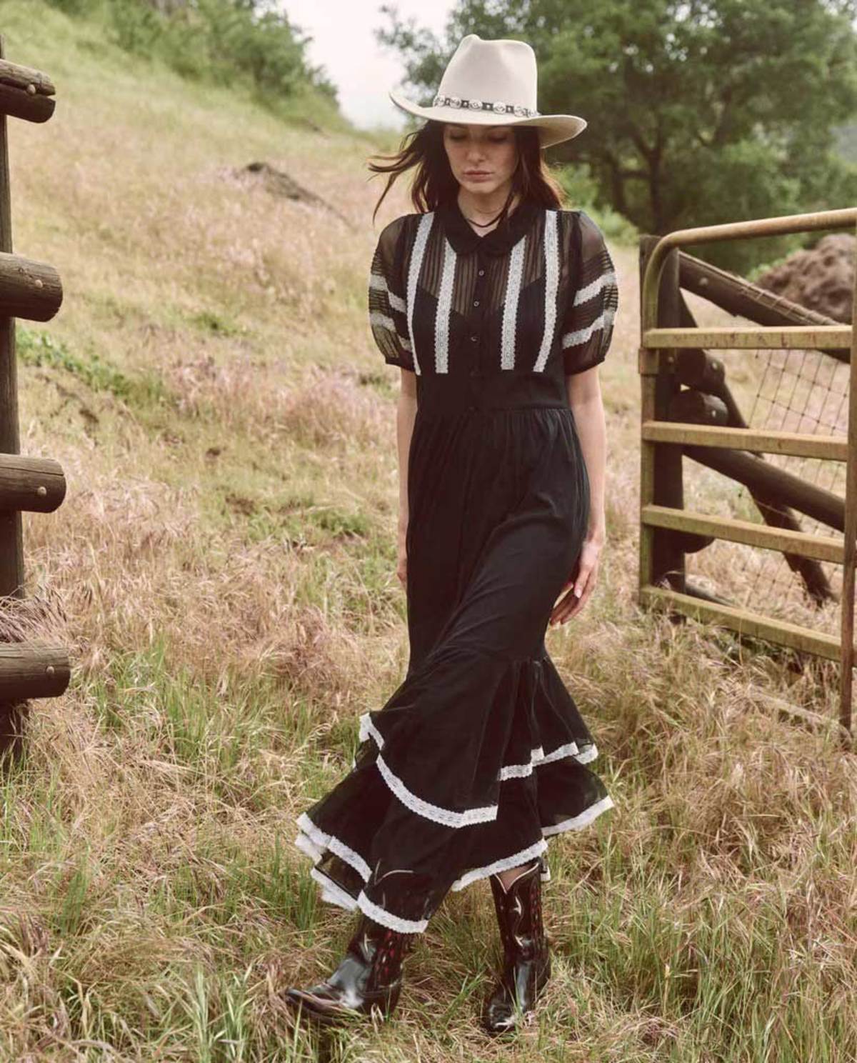 The Great. The Monarch Dress - black | Garmentory