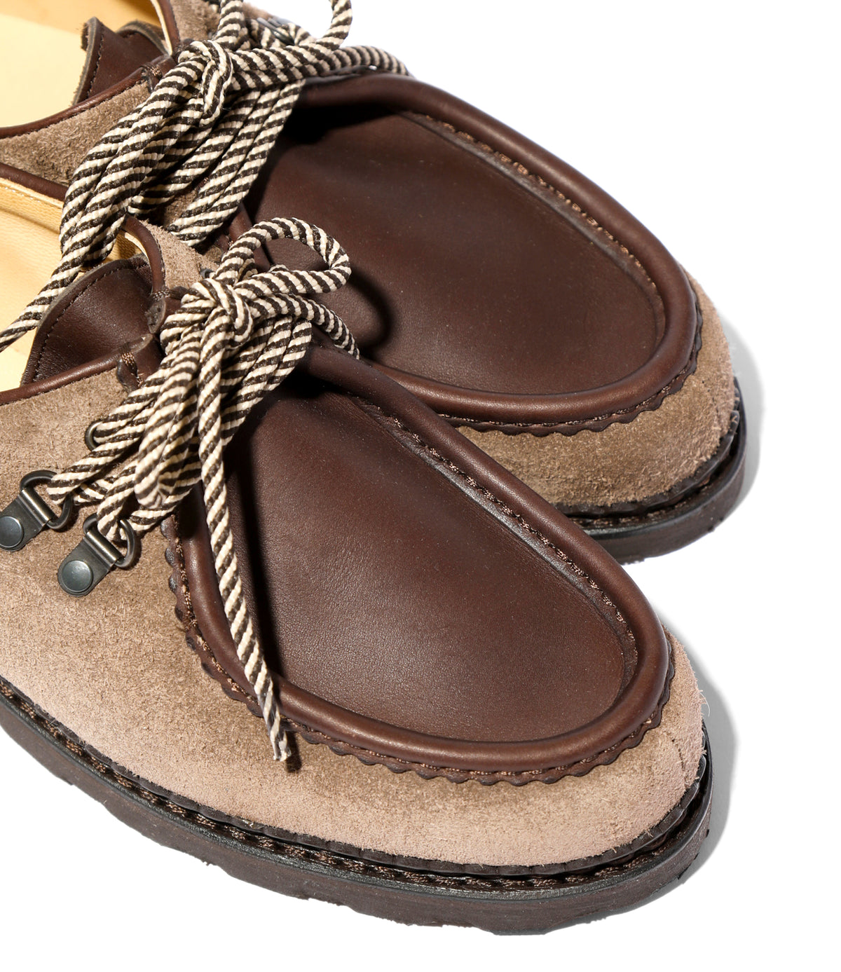 Paraboot x Engineered Garments Boots - Michael/Marche Marron Lisse Caf ...