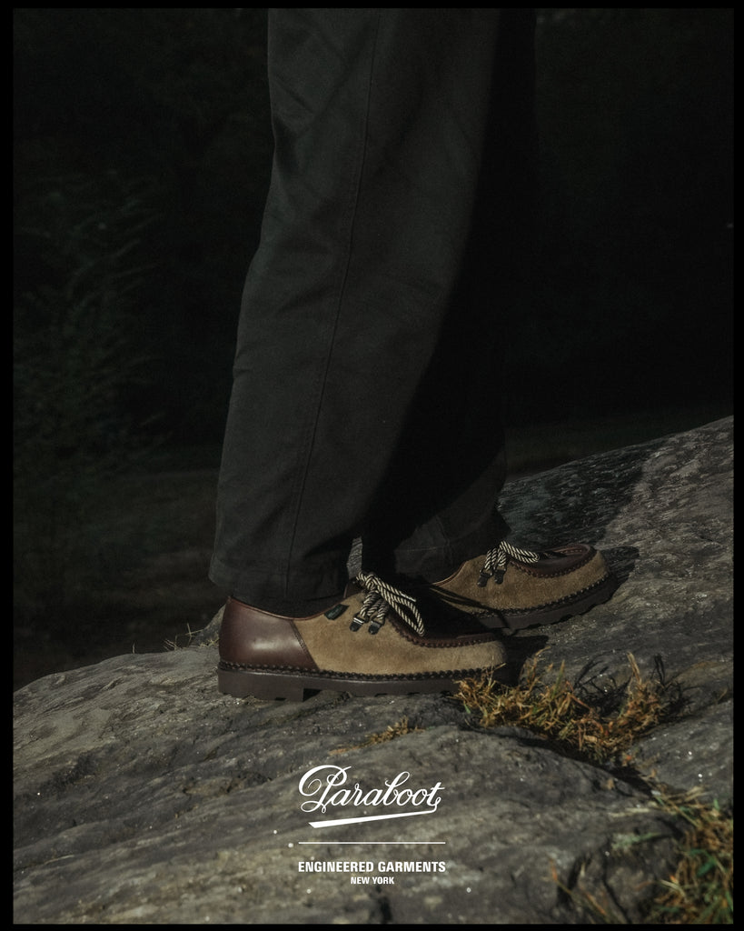Paraboot x Engineered Garments Boots - Michael/Marche Marron Lisse Caf ...