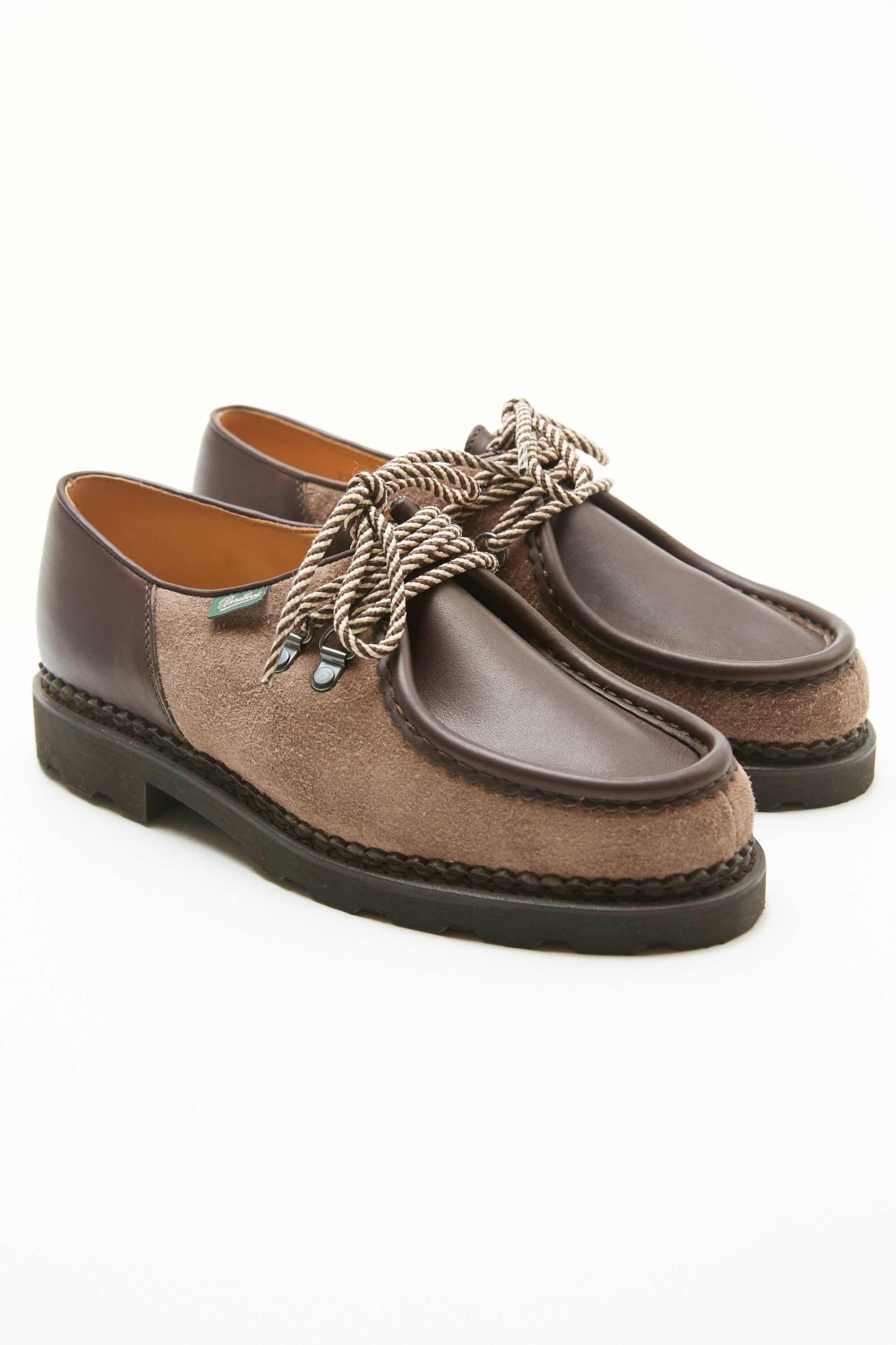 Paraboot x Engineered Garments Boots - Michael/Marche Marron Lisse Caf ...