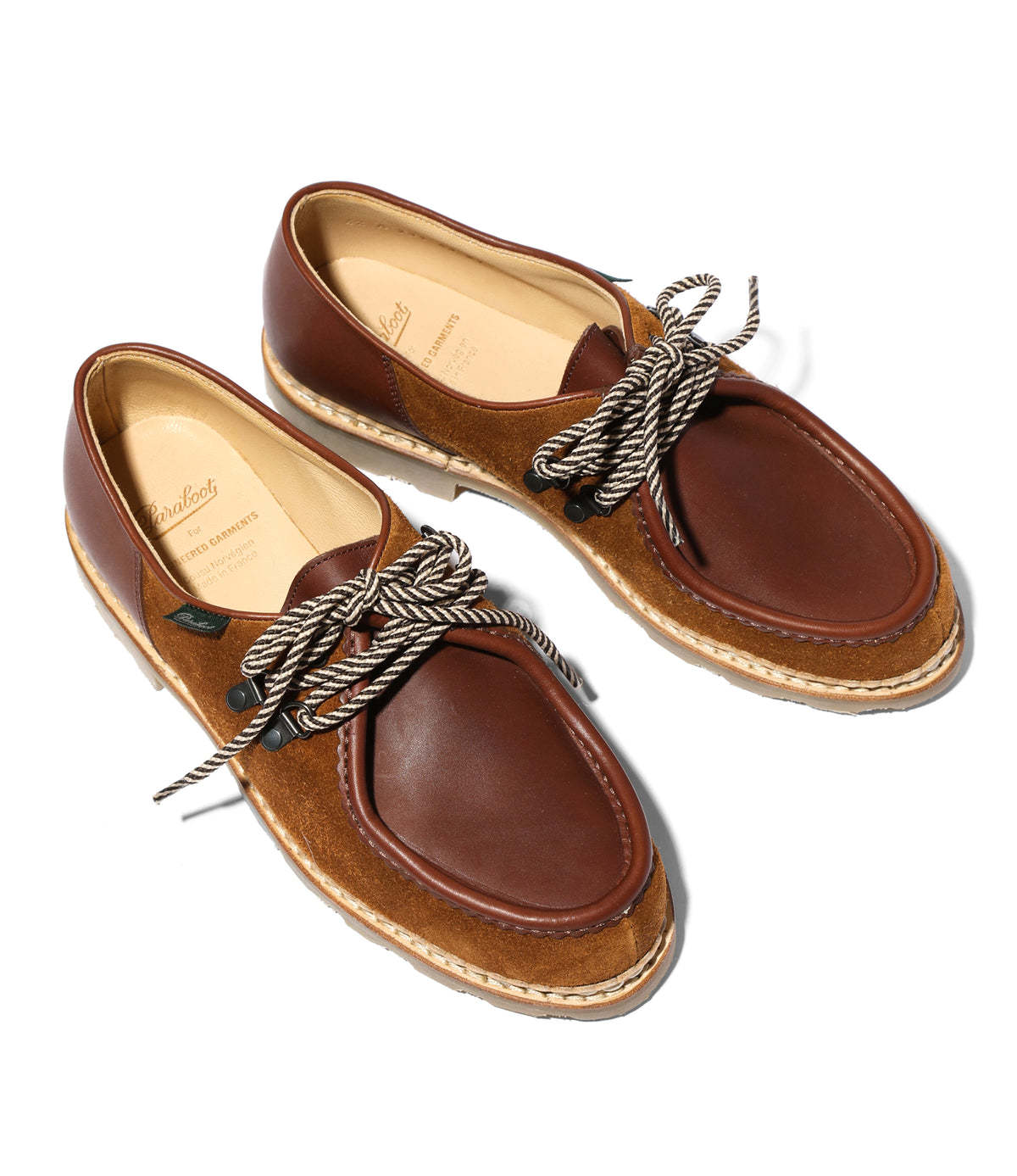 Paraboot x Engineered Garments Boots - Michael/Marche Marron Lisse ...