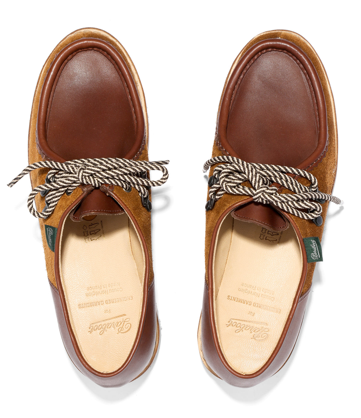 Paraboot x Engineered Garments Boots - Michael/Marche Marron Lisse ...
