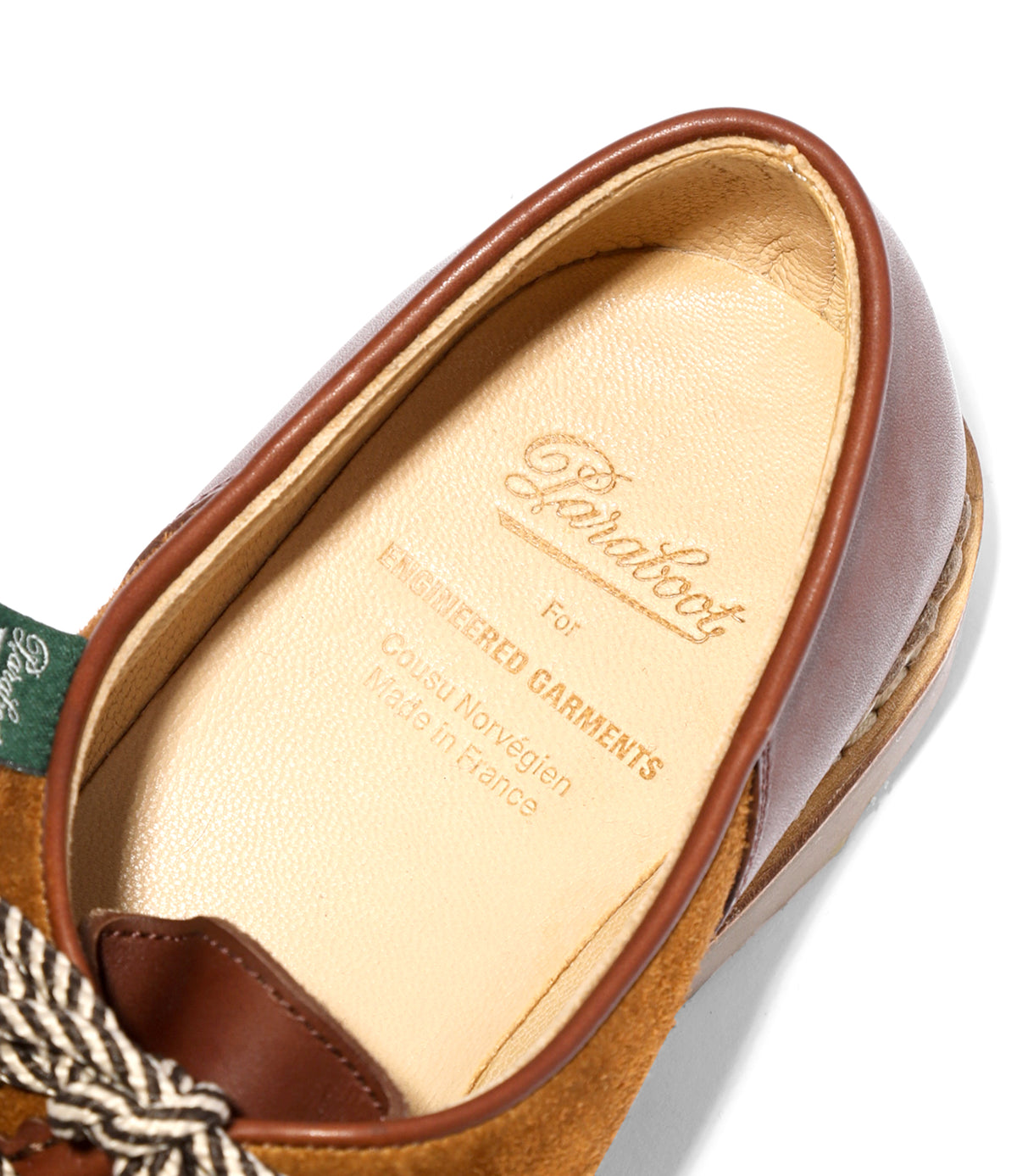 Paraboot x Engineered Garments Boots - Michael/Marche Marron Lisse ...