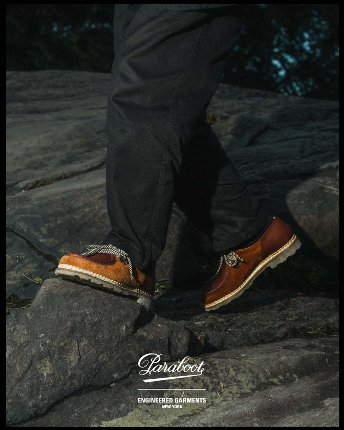 Paraboot x Engineered Garments Boots - Michael/Marche Marron Lisse ...