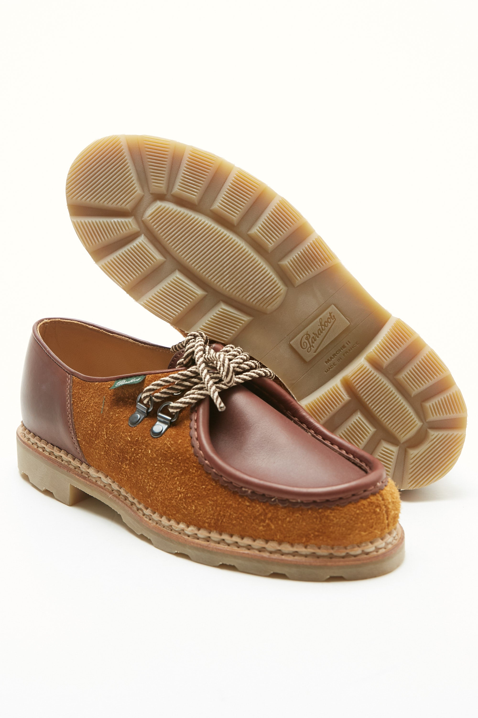 Paraboot x Engineered Garments Boots - Michael/Marche Marron Lisse ...