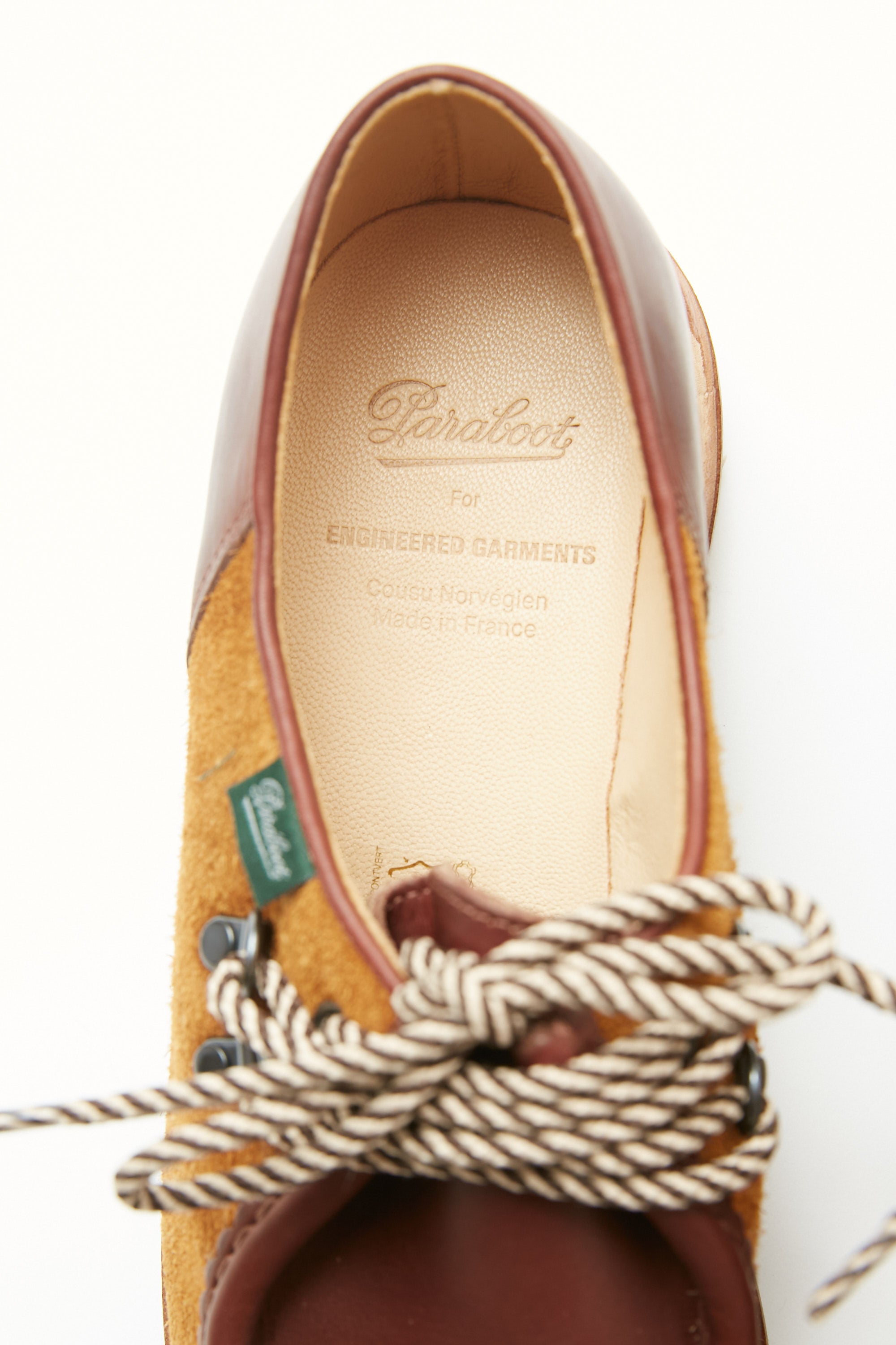 Paraboot x Engineered Garments Boots - Michael/Marche Marron Lisse ...