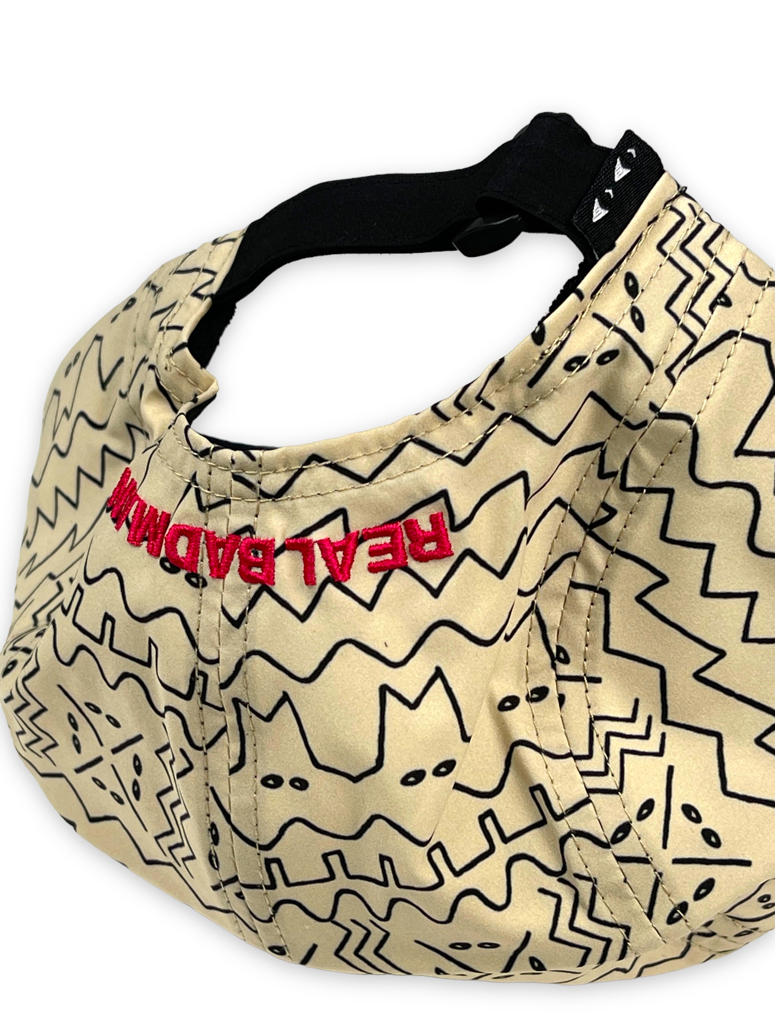 Realbadman SHROOMER 4 PANEL HAT - Purple/Cream/Olive | Garmentory