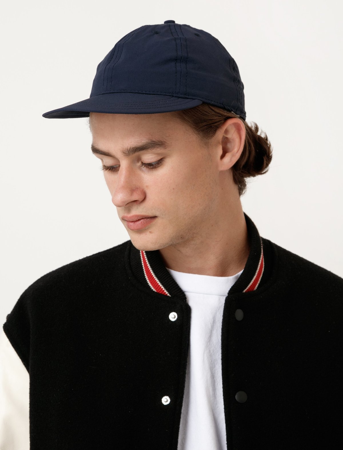 Paa Mens Stretch Floppy Ball Cap - Navy | Garmentory