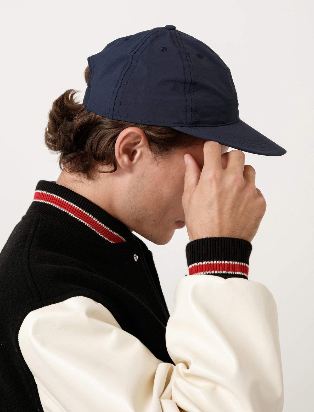 Paa Mens Stretch Floppy Ball Cap - Navy | Garmentory