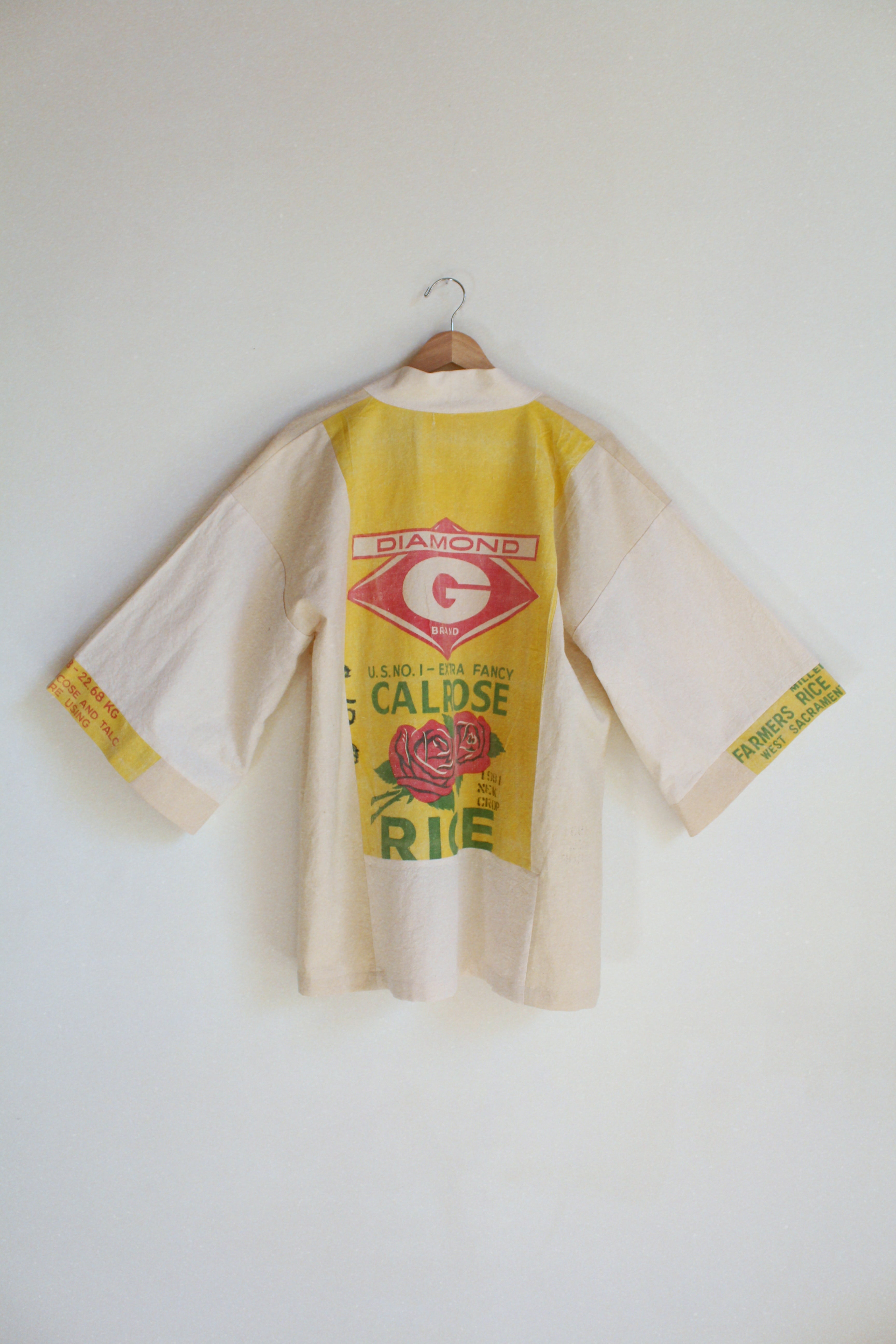 3 Women Diamond G CALROSE x Kokusai Rice Sack Jacket - Multi | Garmentory