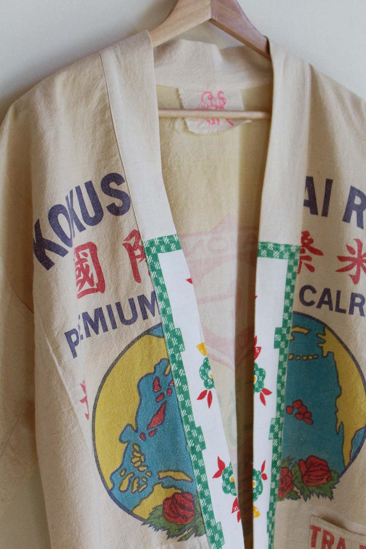 3 Women Diamond G CALROSE x Kokusai Rice Sack Jacket - Multi | Garmentory