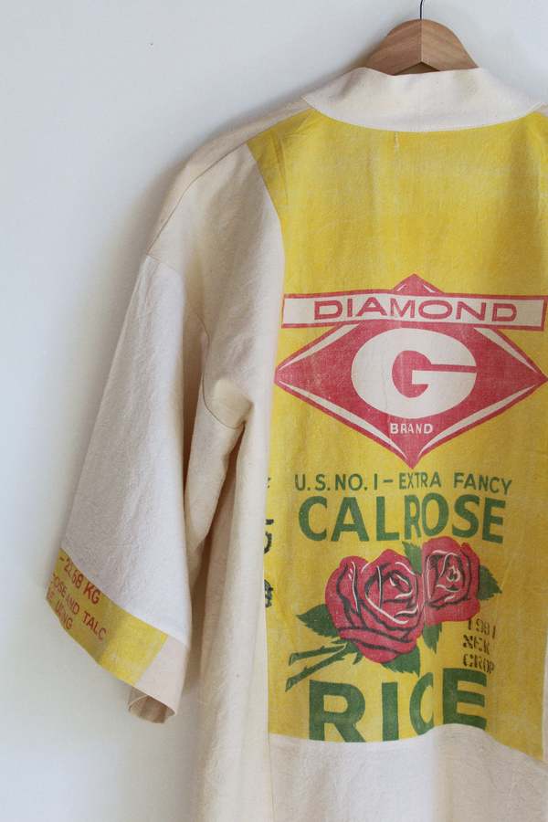 3 Women Diamond G CALROSE x Kokusai Rice Sack Jacket - Multi | Garmentory