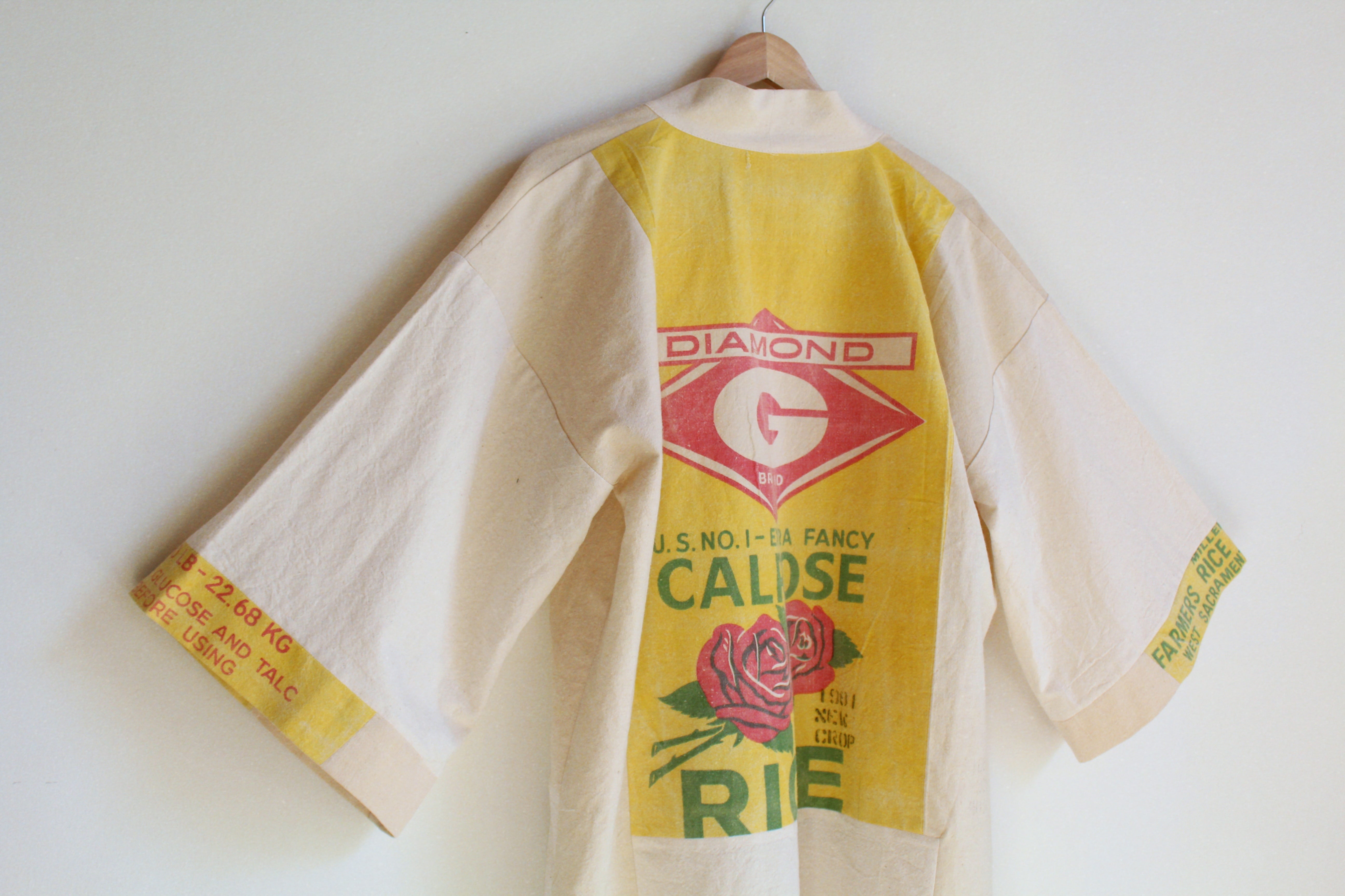 3 Women Diamond G CALROSE x Kokusai Rice Sack Jacket - Multi | Garmentory