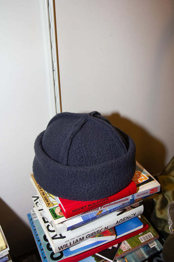 Lloyd Fleece Toque - Charcoal Blue | Garmentory