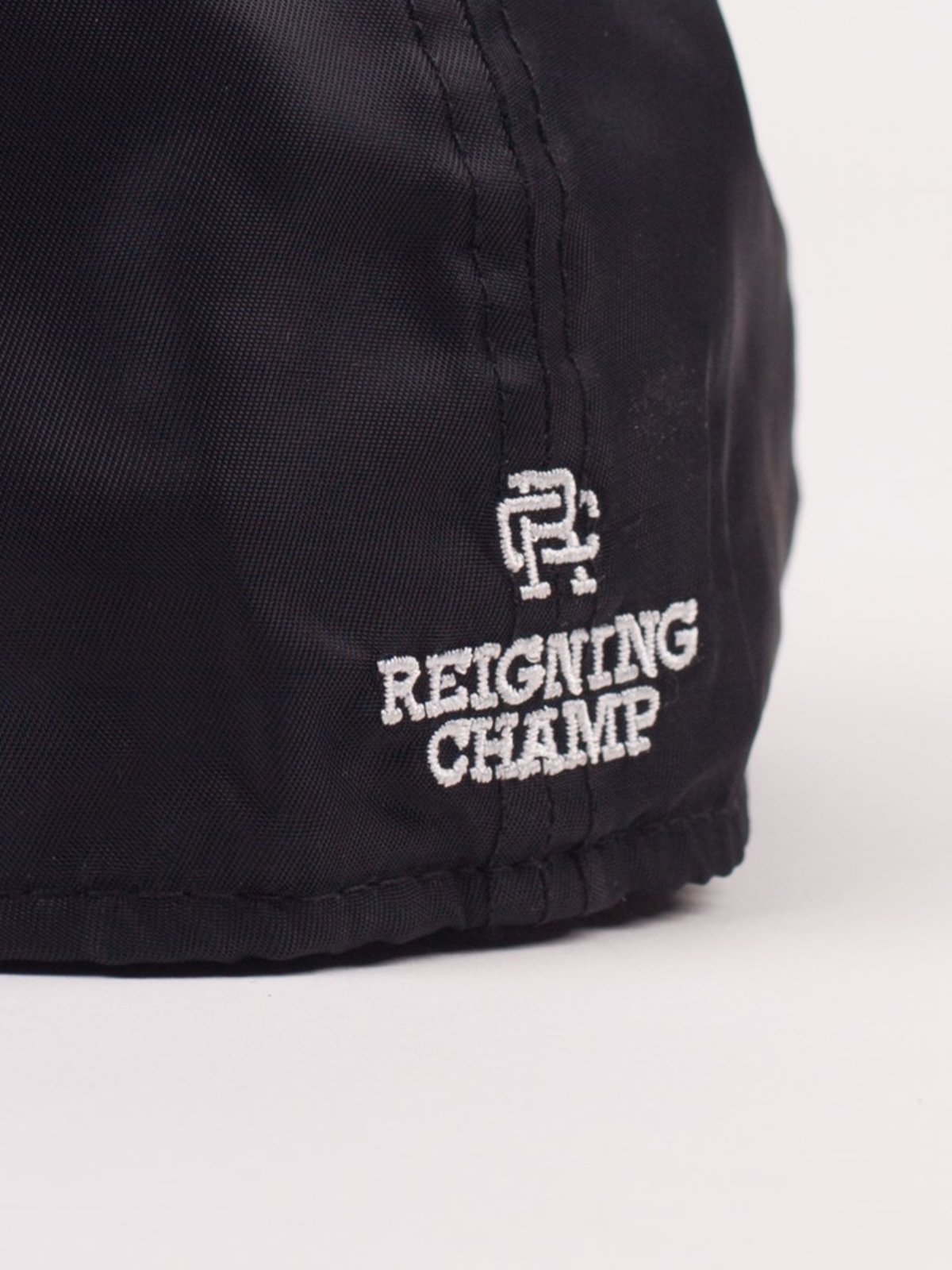 Reigning Champ x New Era Monogram Cap - Black Satin | Garmentory