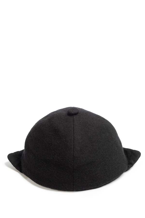 Ziggy Chen Round Hat with Back Panel - Black | Garmentory
