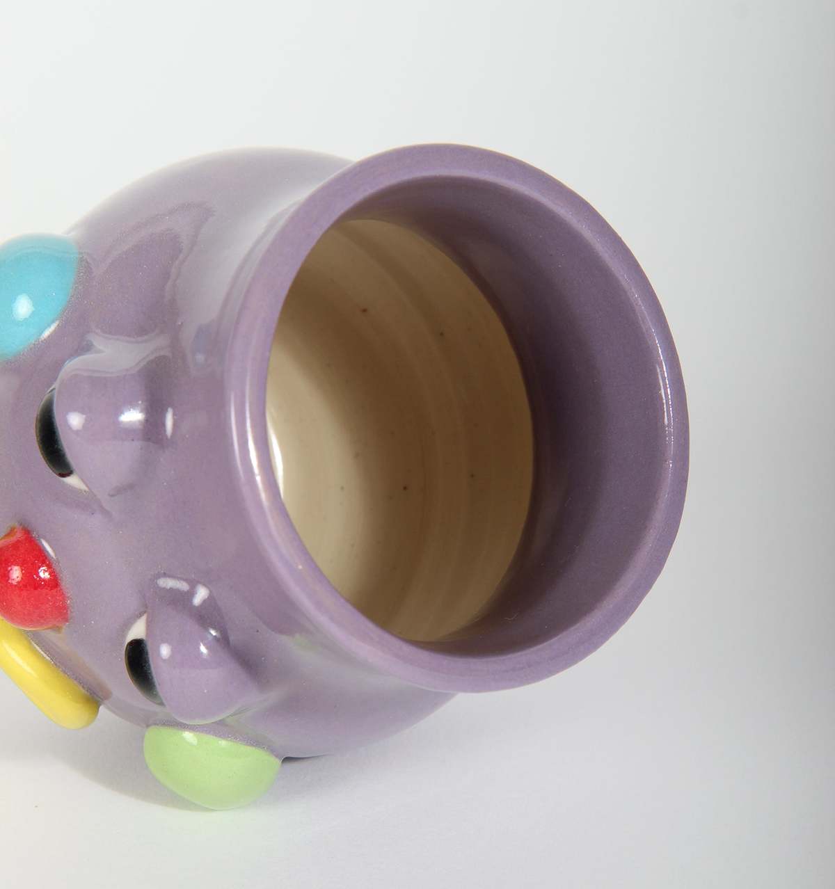 Studio Cerelle Smiley Face Vase - Purple | Garmentory