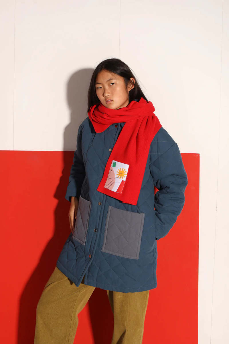 L.F. Markey Ethan Coat - Blue Canvas | Garmentory