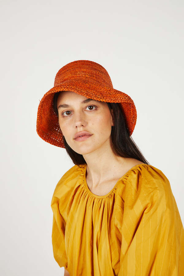 WYETH TALI HAT - RUST | Garmentory