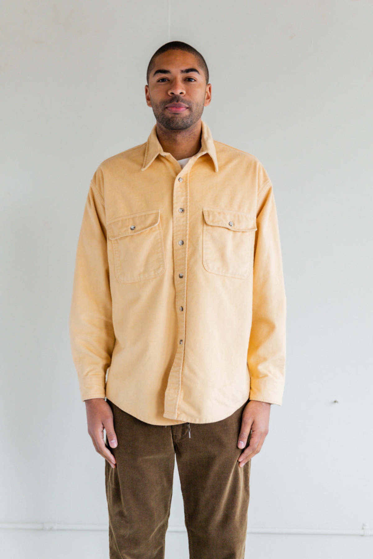 Vintage WORK SHIRT - Cream | Garmentory