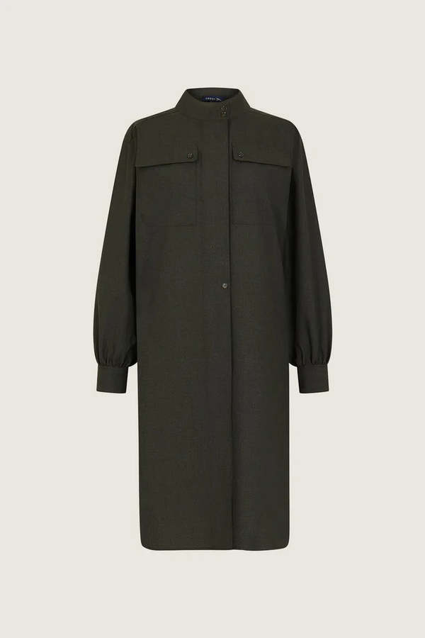 Soeur Siegrid Dress - Kaki | Garmentory