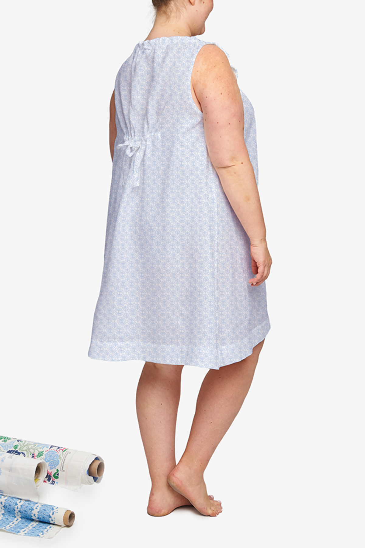 Marika Meyer x The Sleep Shirt Plus Sleeveless Nightie - Roman Fig ...