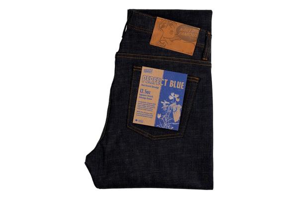 Naked & Famous Weird Guy Perfect Blue Slub Stretch Selvedge | Garmentory