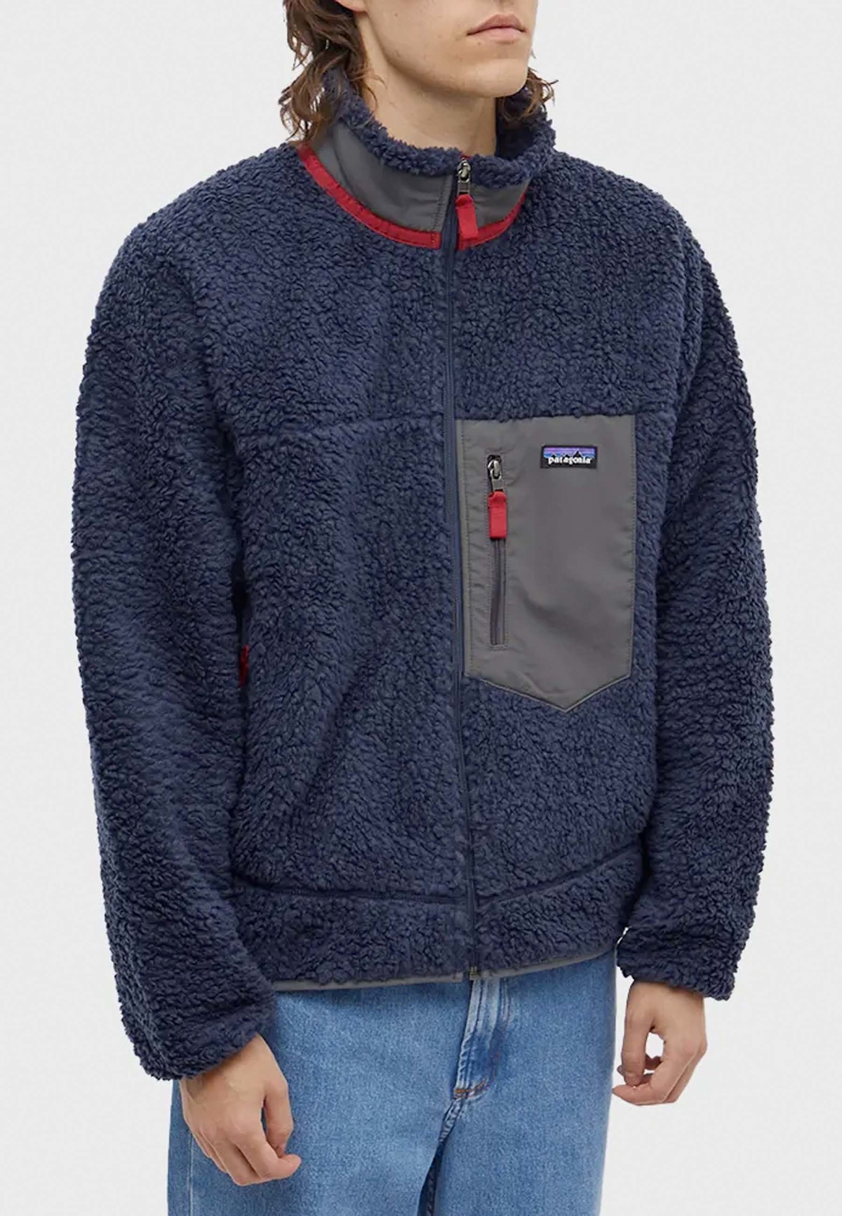 Patagonia Classic Retro X Jacket - New Navy/Wax Red | Garmentory