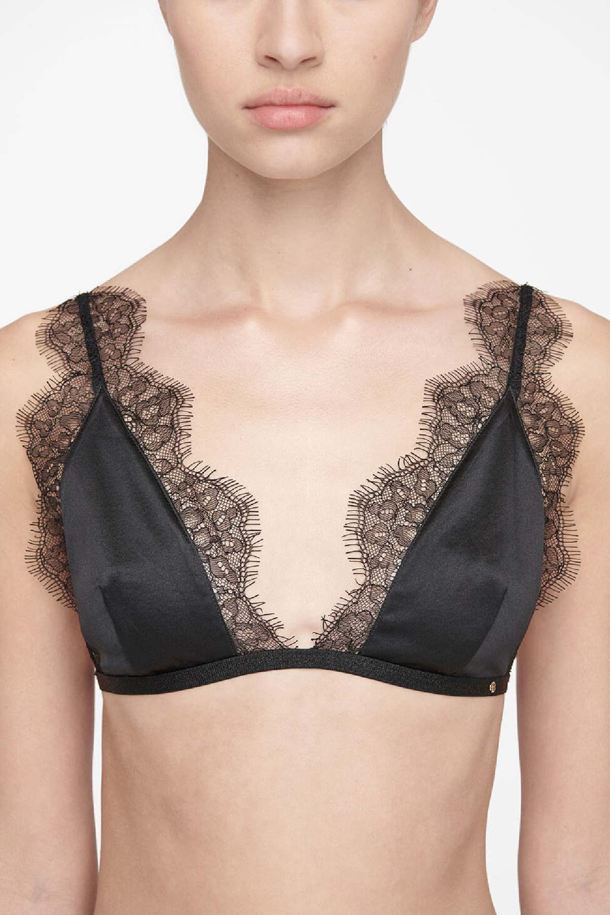 Anine Bing Jayne Bra - Black | Garmentory