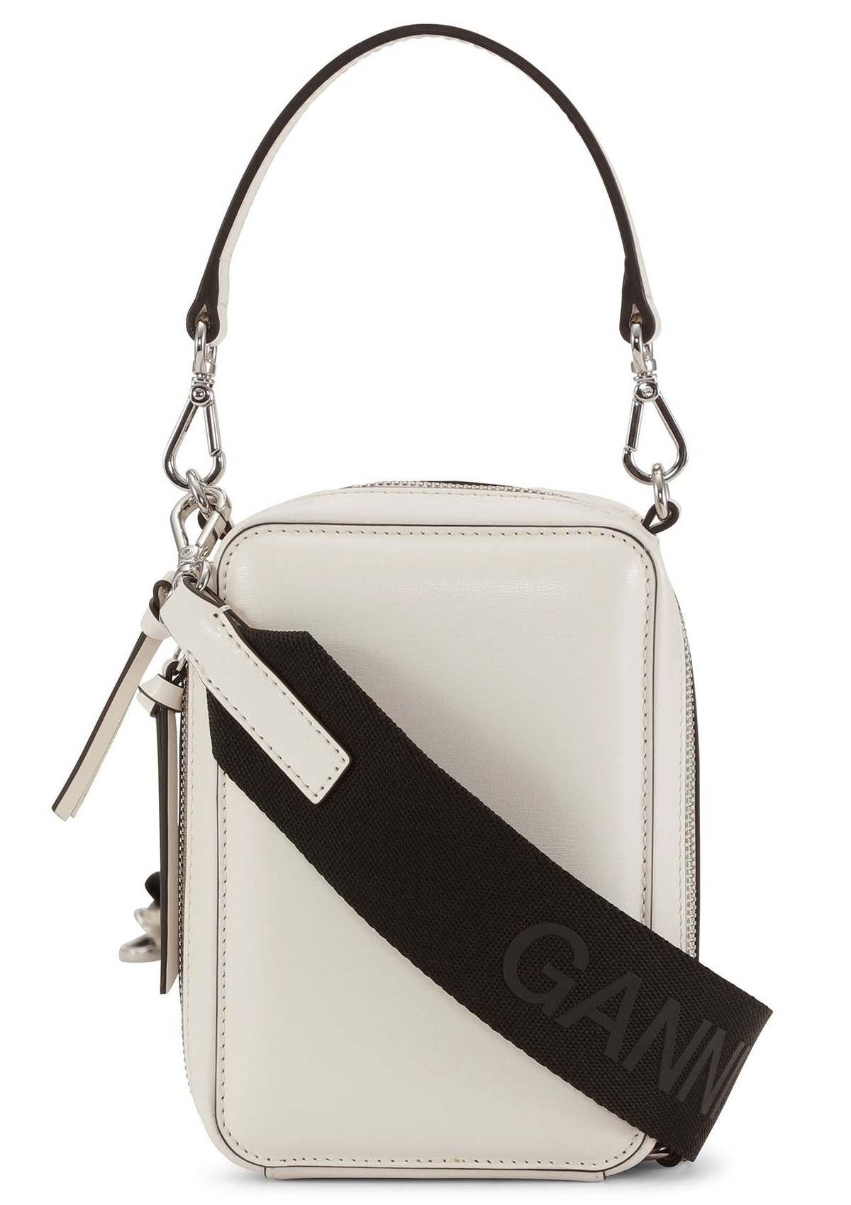 Ganni Banner Camera Bag - Egret | Garmentory