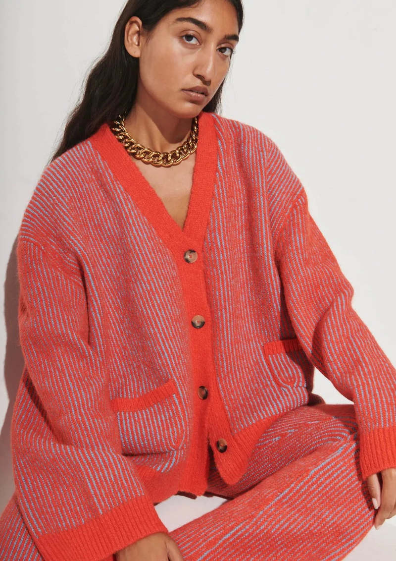 Rachel Comey Emmerson Cardigan - Coral | Garmentory