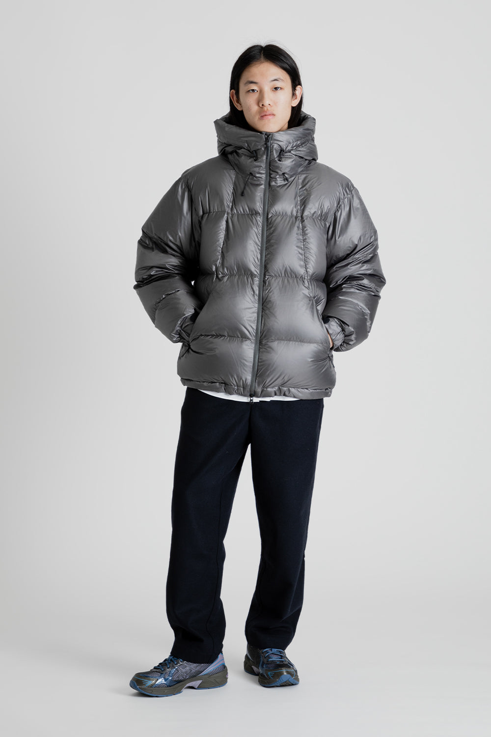 Goldwin Pertex Quantum Down Parka - Khaki Gray | Garmentory