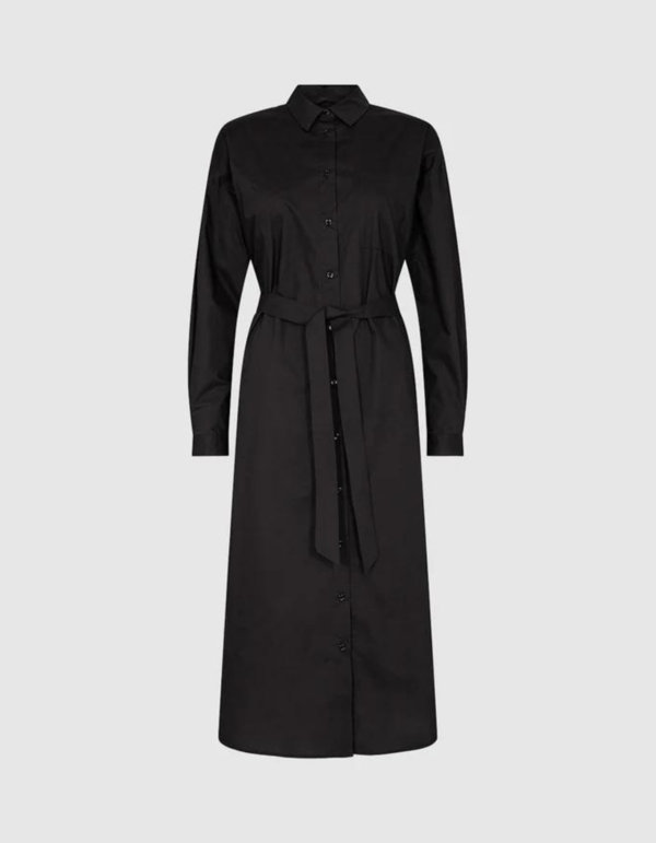 Minimum Saralinna Midi Dress - Black | Garmentory