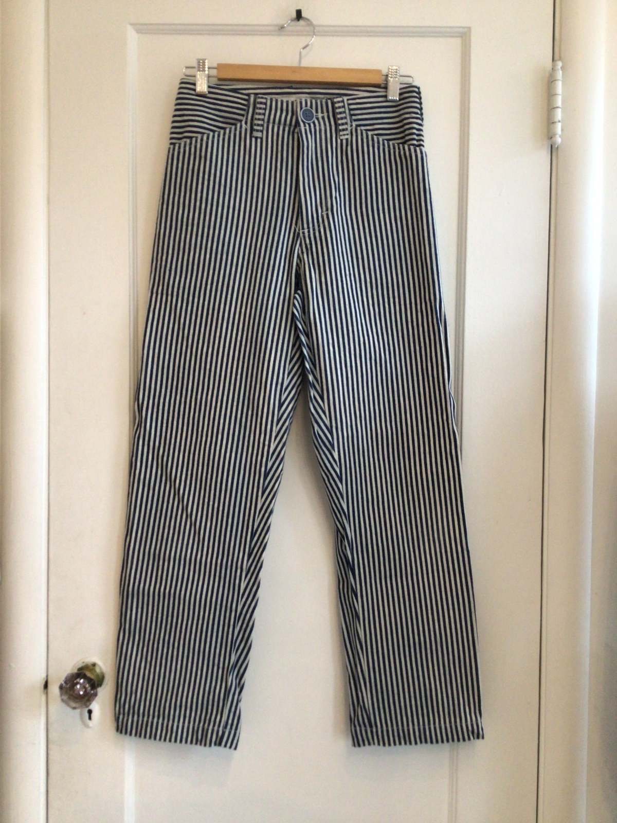 Gravel & Gold Pants - Conductor Stripe | Garmentory