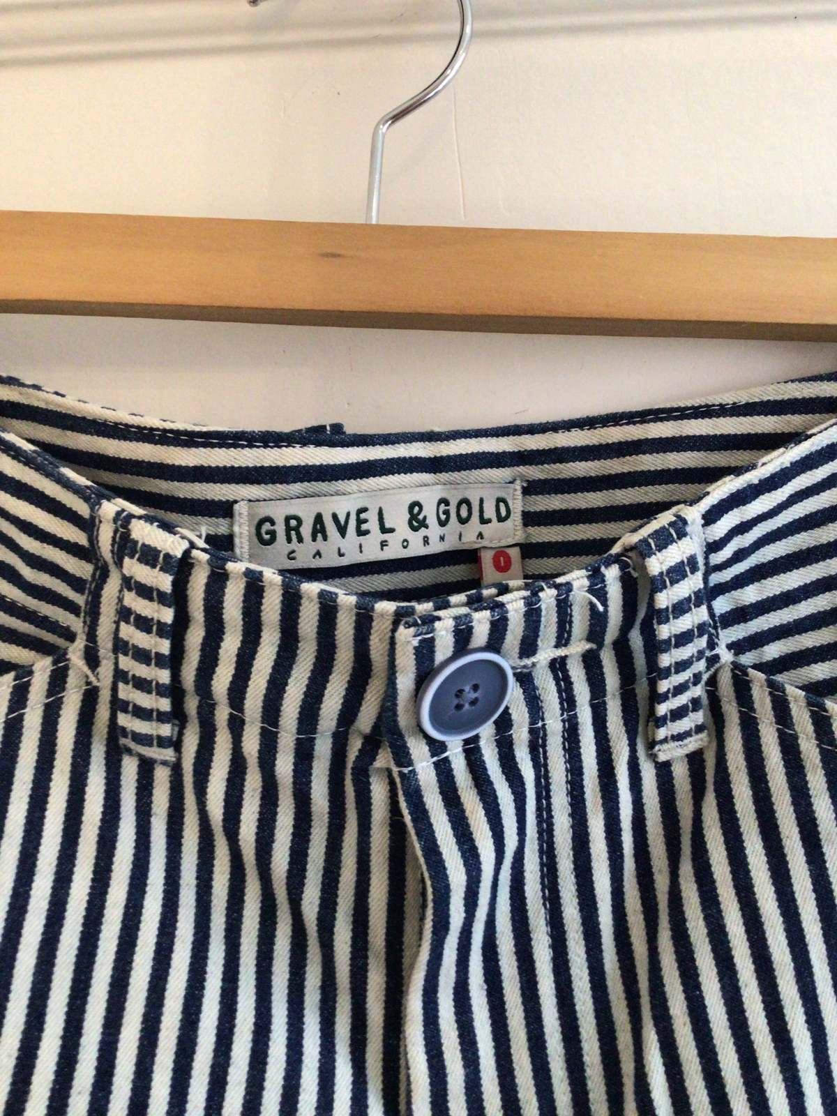 Gravel & Gold Pants - Conductor Stripe | Garmentory