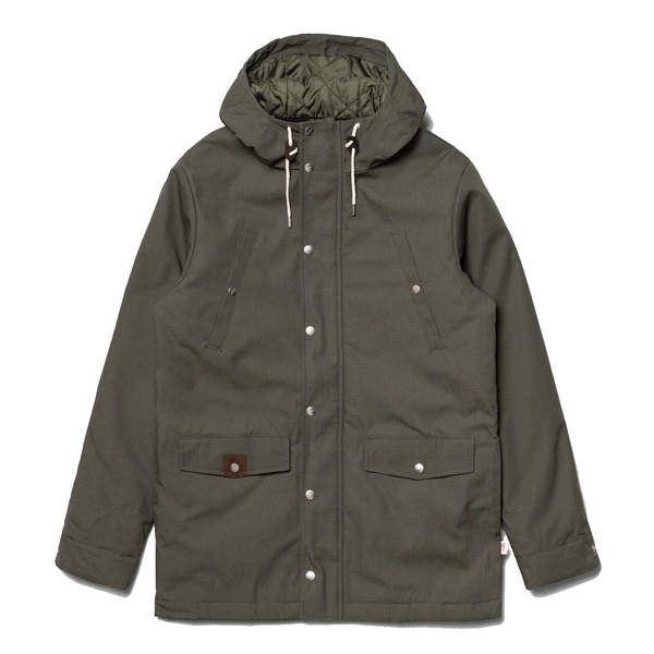 Revolution X Hooded Jacket - Army | Garmentory