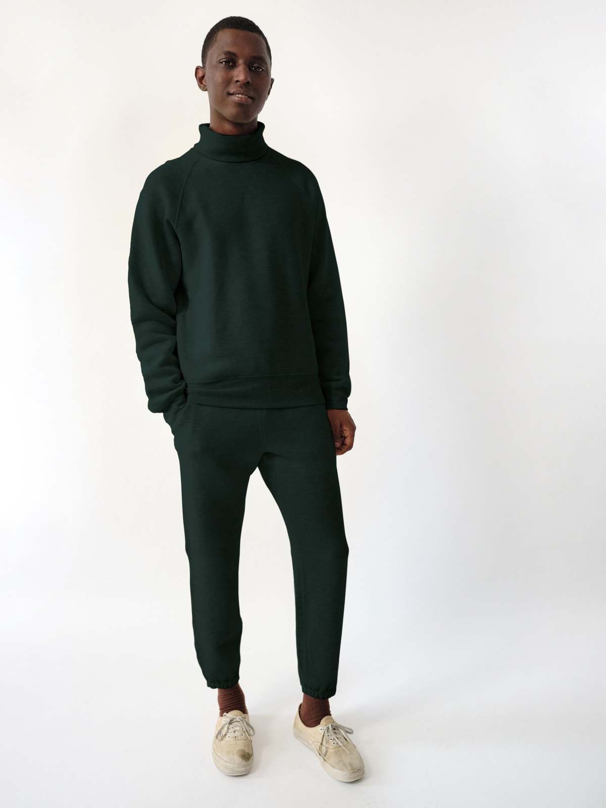 MAGILL Charles Turtleneck - Hunter Green | Garmentory