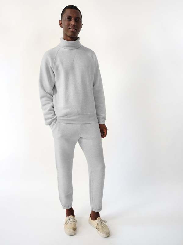 MAGILL Charles Turtleneck - Heather Grey | Garmentory