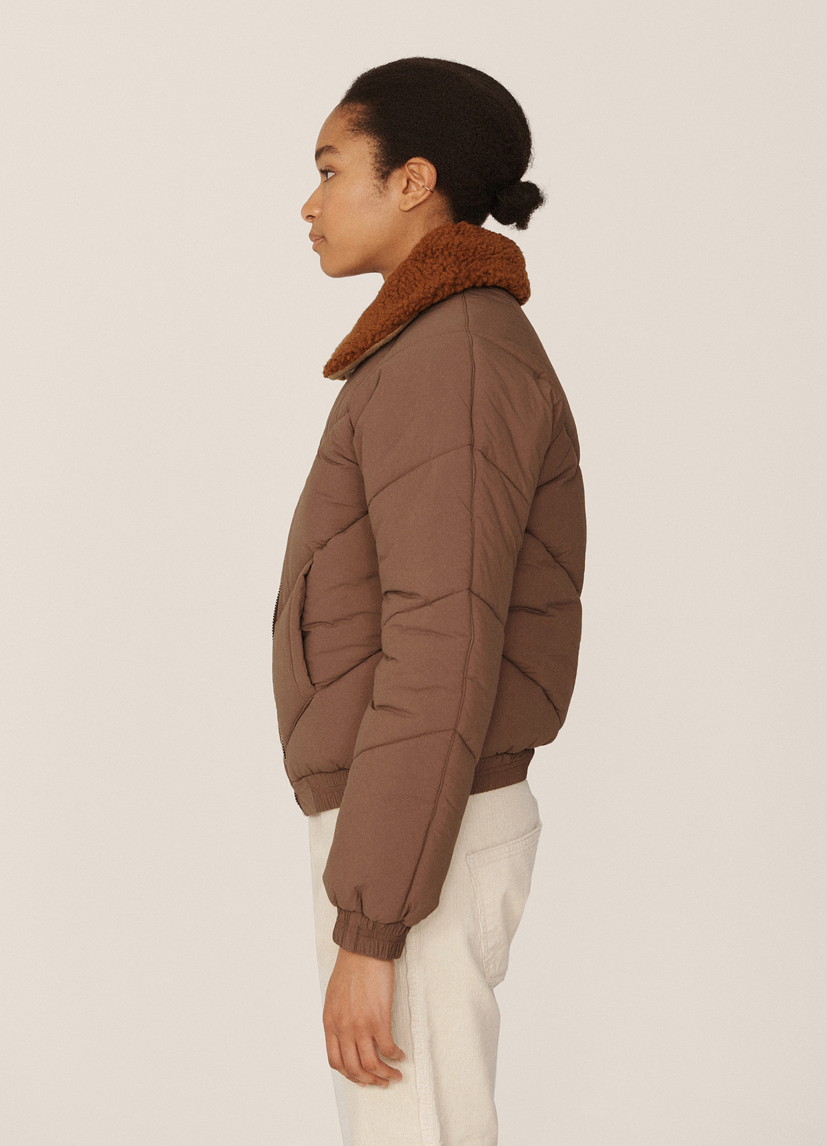 YMC Kool Herc Recycled Nylon Jacket - Brown | Garmentory