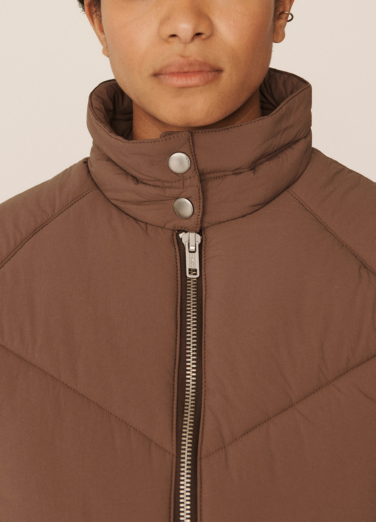 YMC Kool Herc Recycled Nylon Jacket - Brown | Garmentory