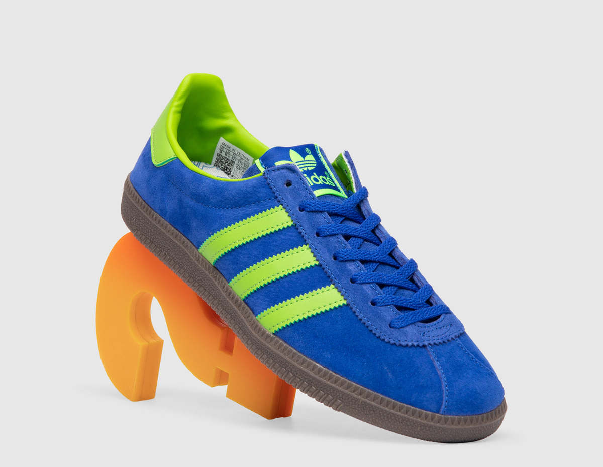 adidas Originals Athen - Blue/Semi Screaming Green | Garmentory