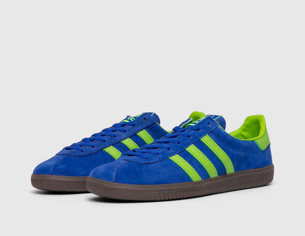 adidas Originals Athen - Blue/Semi Screaming Green | Garmentory