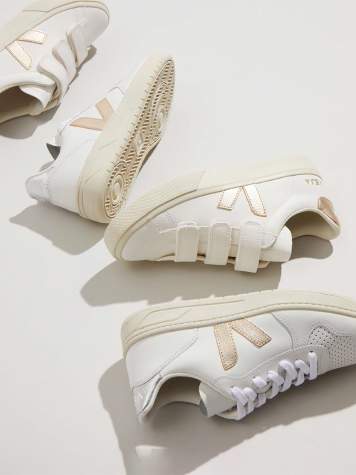 VEJA Recife Chromefree Sneakers - Extra White/Platine | Garmentory
