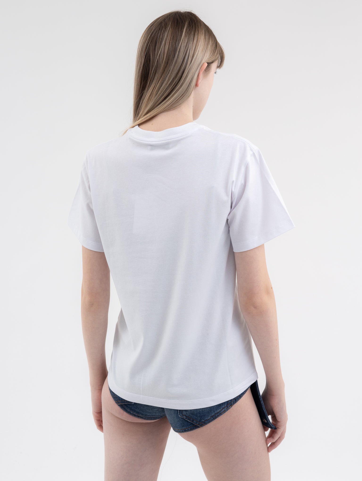 we11done 1506 LOGO BASIC T-SHIRT - white | Garmentory