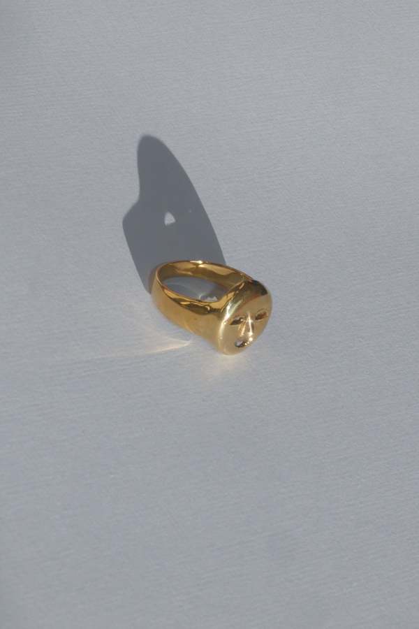Mondo Mondo FRIEND RING - BRASS | Garmentory