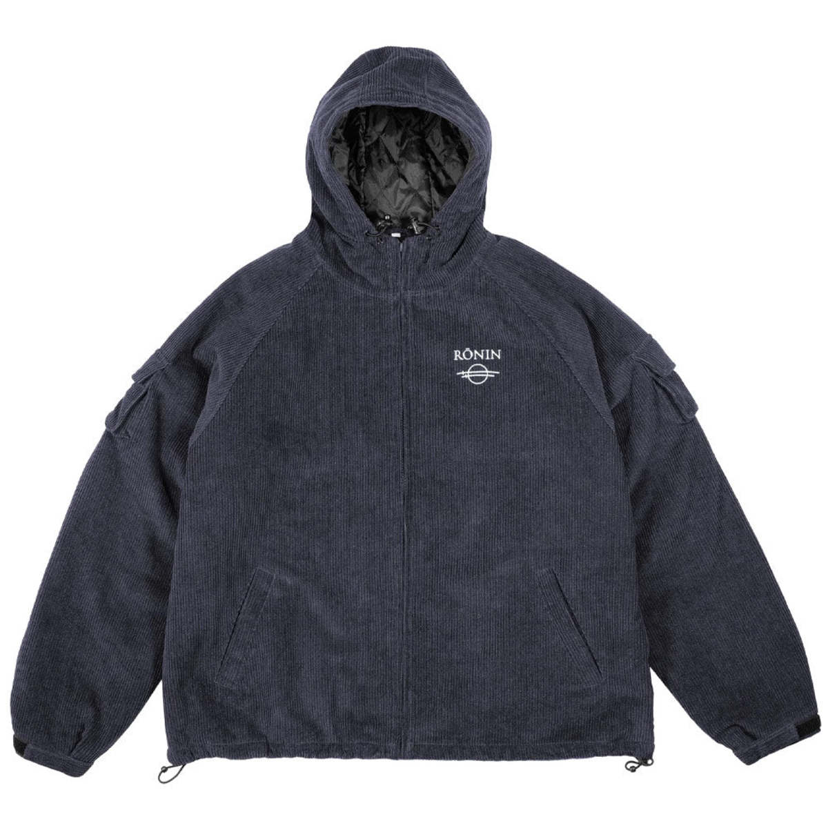 RŌNIN DIVISION Samurai Patch Corduroy Jacket - Midnight | Garmentory