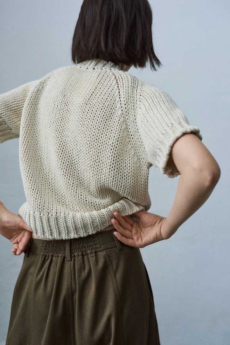 Cordera Asymmetric Straight Pants - Walnut | Garmentory