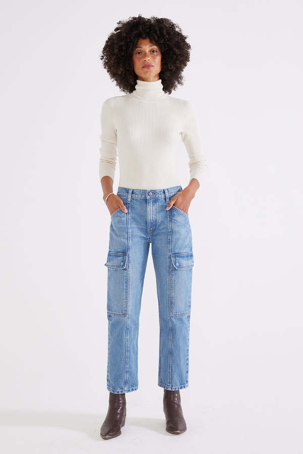 Pax Midrise Cargo Pant in Cold Water | Garmentory