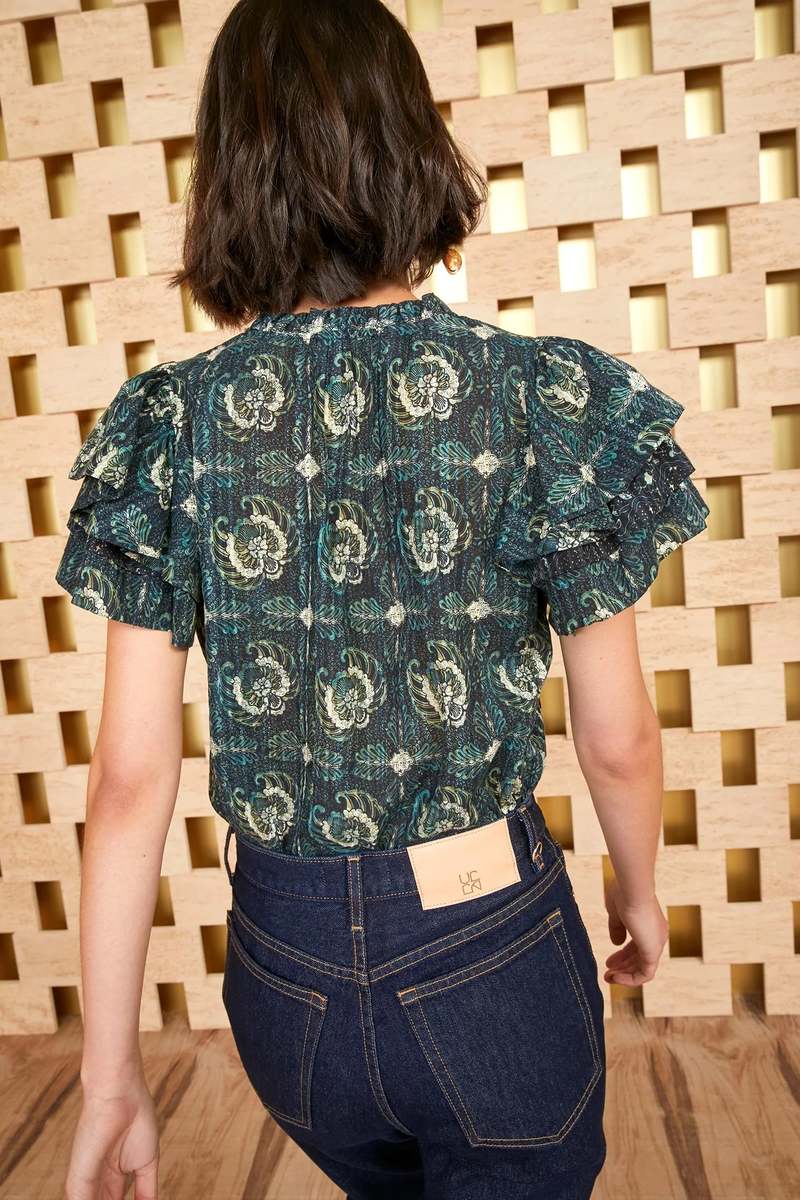 Ulla Johnson Lilli Top - Pacific | Garmentory